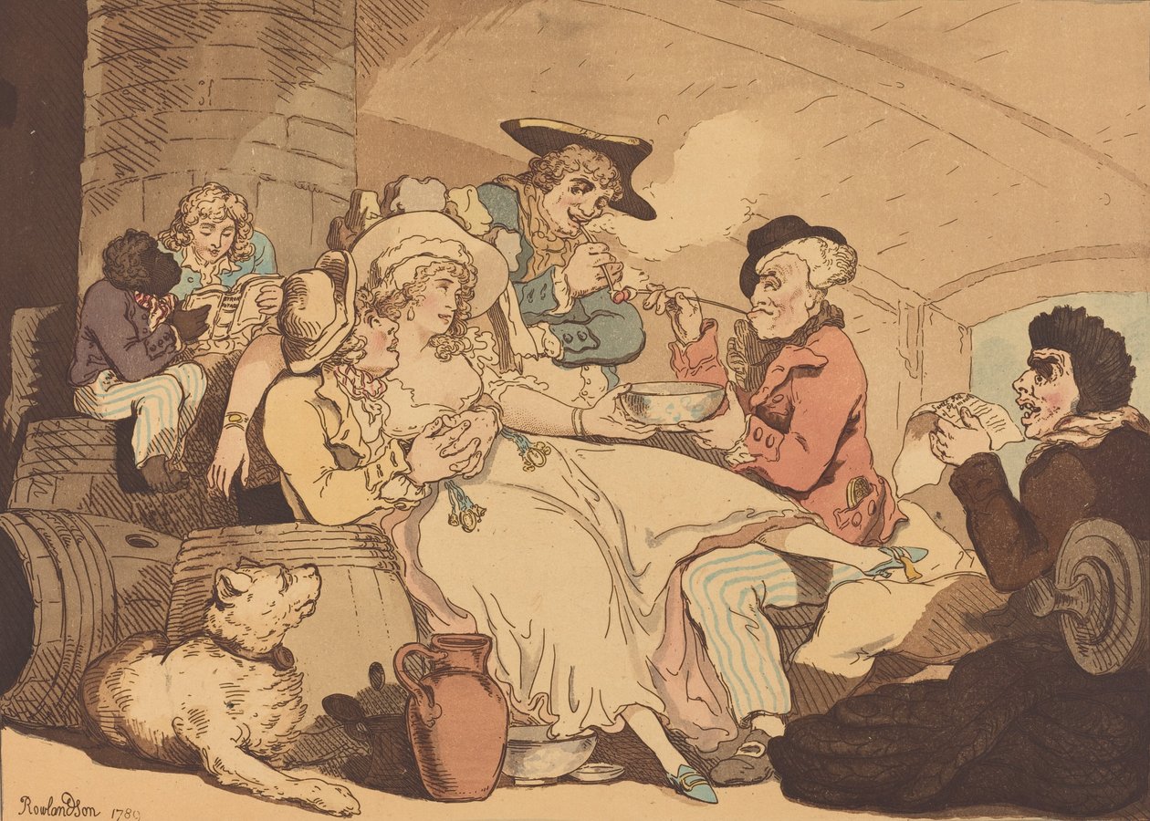 Grog on Board by Thomas Rowlandson: Buy fine art print