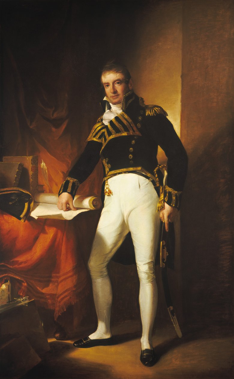 Captain Charles Stewart by Thomas Sully: Fine art print