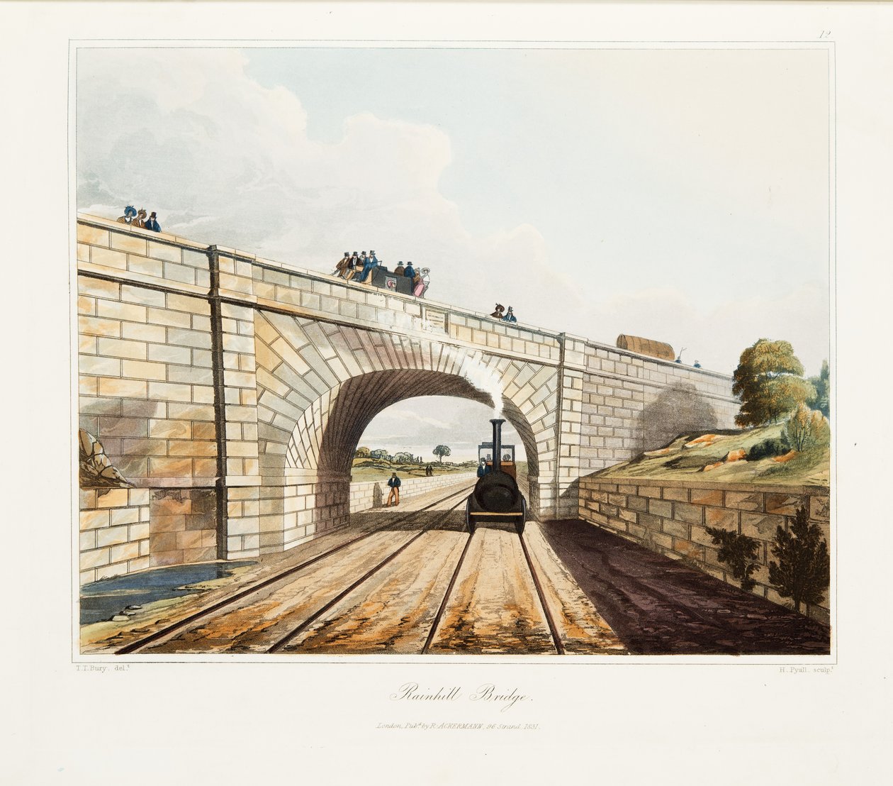 Rainhill Bridge by Thomas Talbot Bury: Buy fine art print