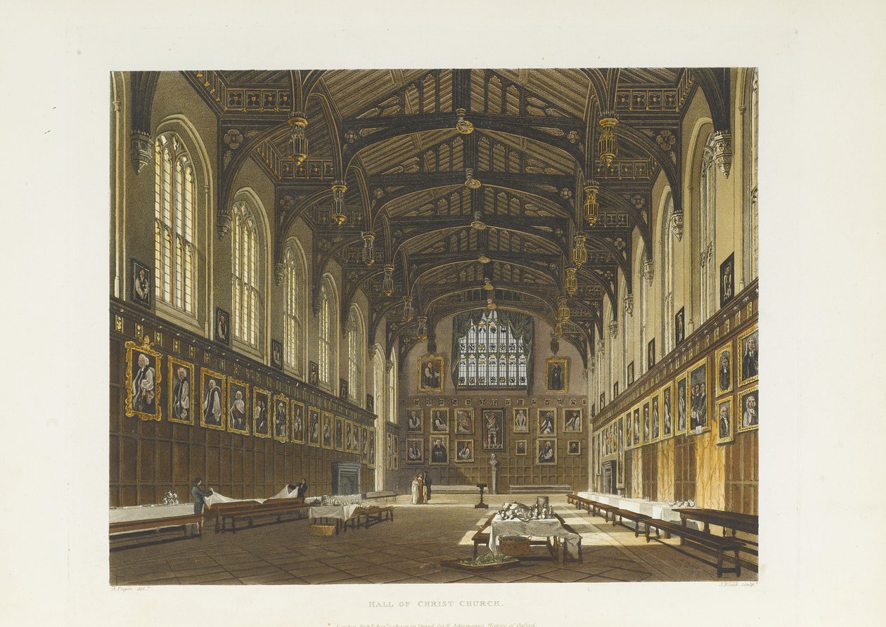 Hall of Christ Church by Thomas Tomkins: Buy fine art prints