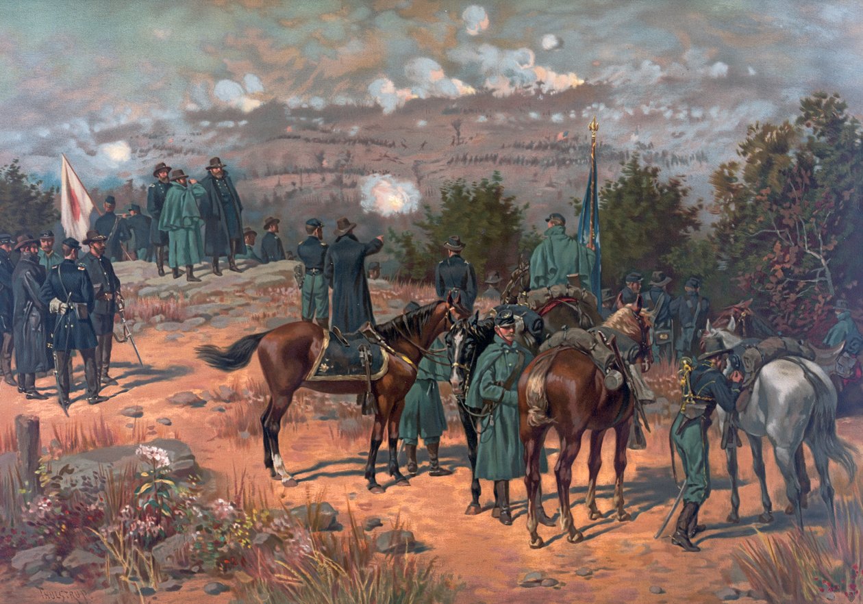 Battle of Chattanooga by Thure de Thulstrup