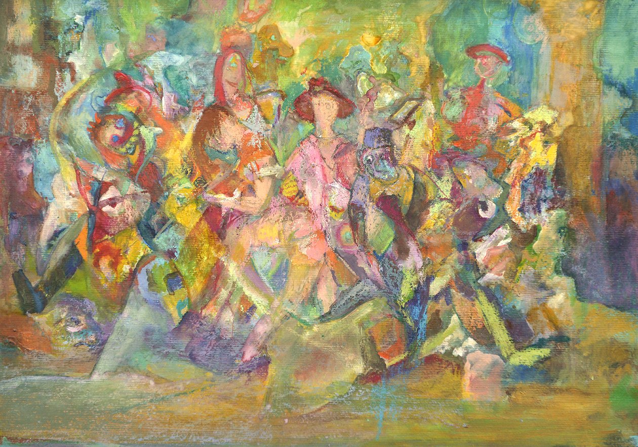 Carnival by Tibor Dengyel: Highest-quality art reproduction