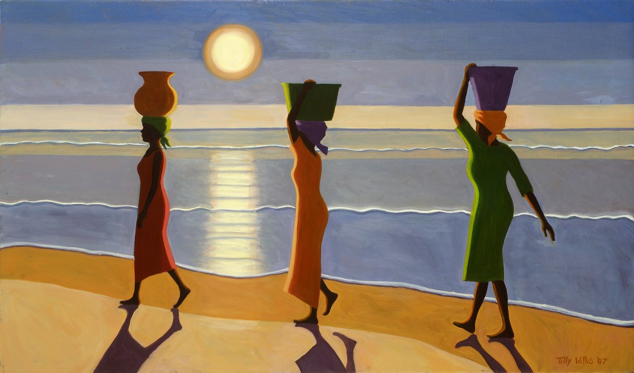 By the Beach by Tilly Willis: Buy fine art print