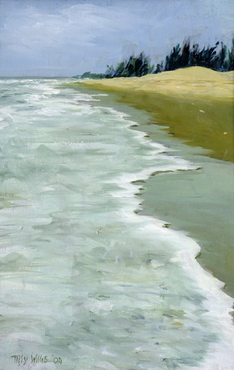The Beach by Tilly Willis: Highest-quality art reproduction