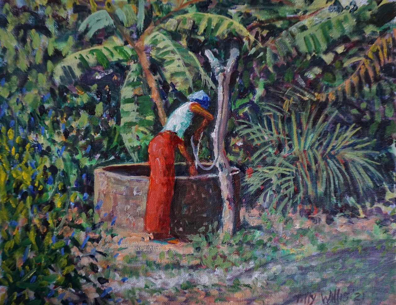Woman at the Well by Tilly Willis: Buy fine art print