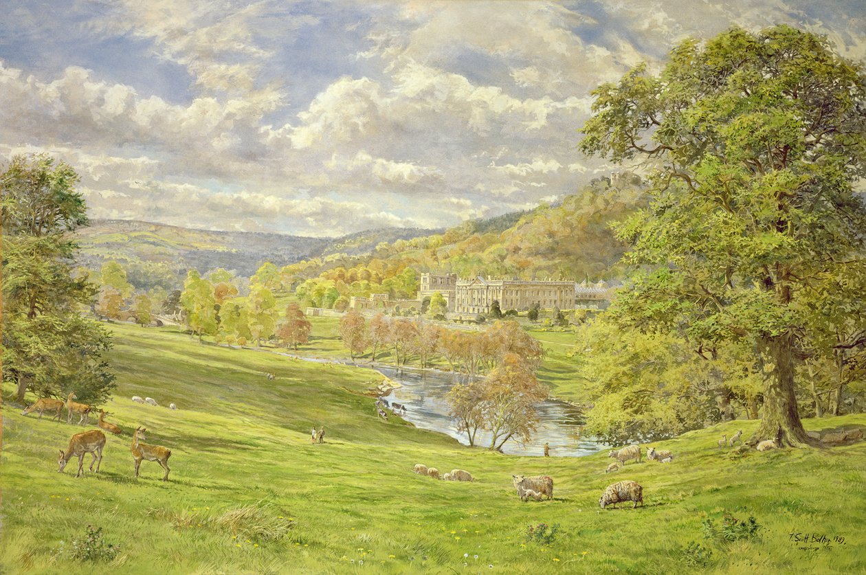 Chatsworth, 1989 by Tim Scott Bolton: Buy fine art print