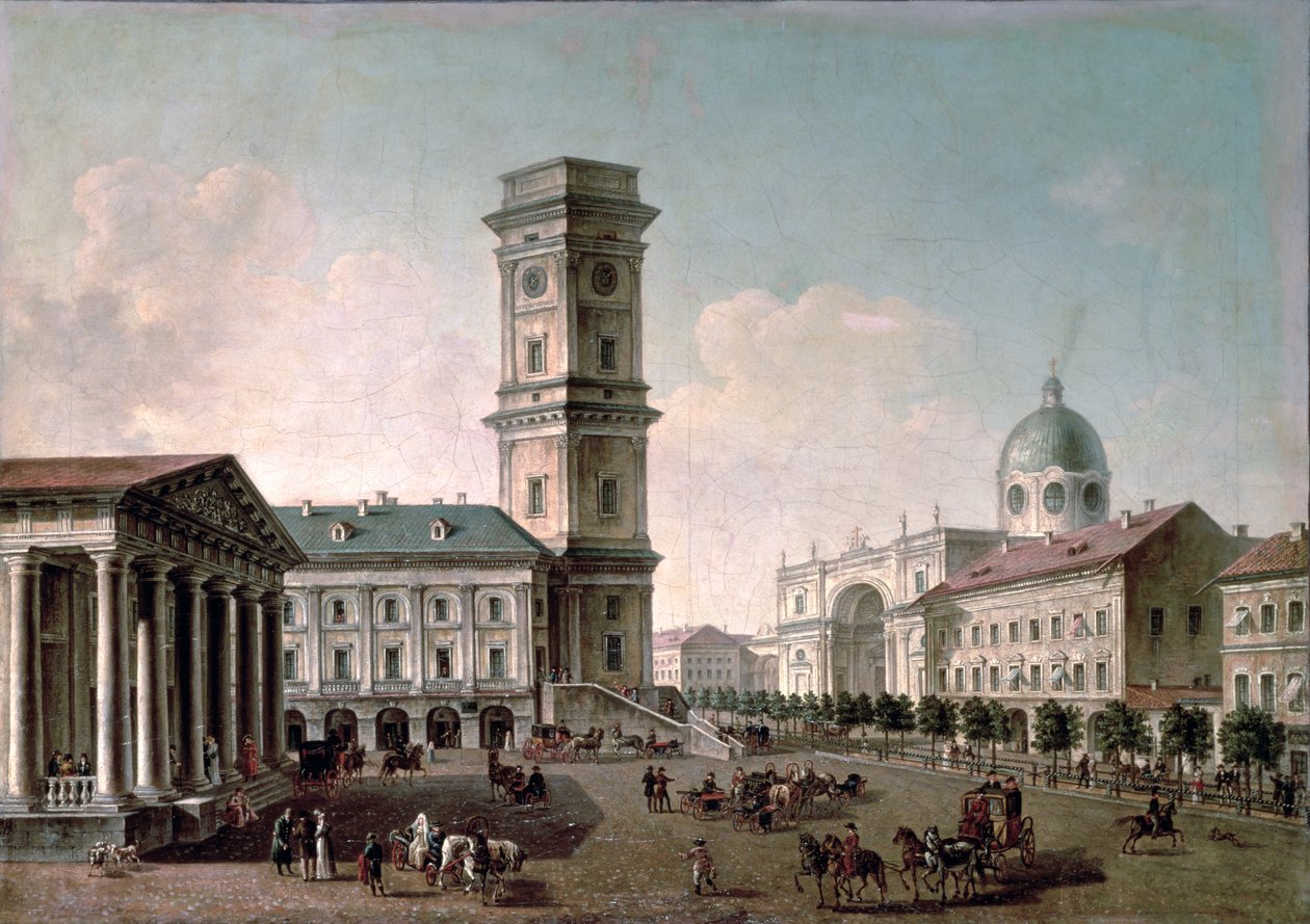 View of Nevsky Prospekt, St. Petersburg