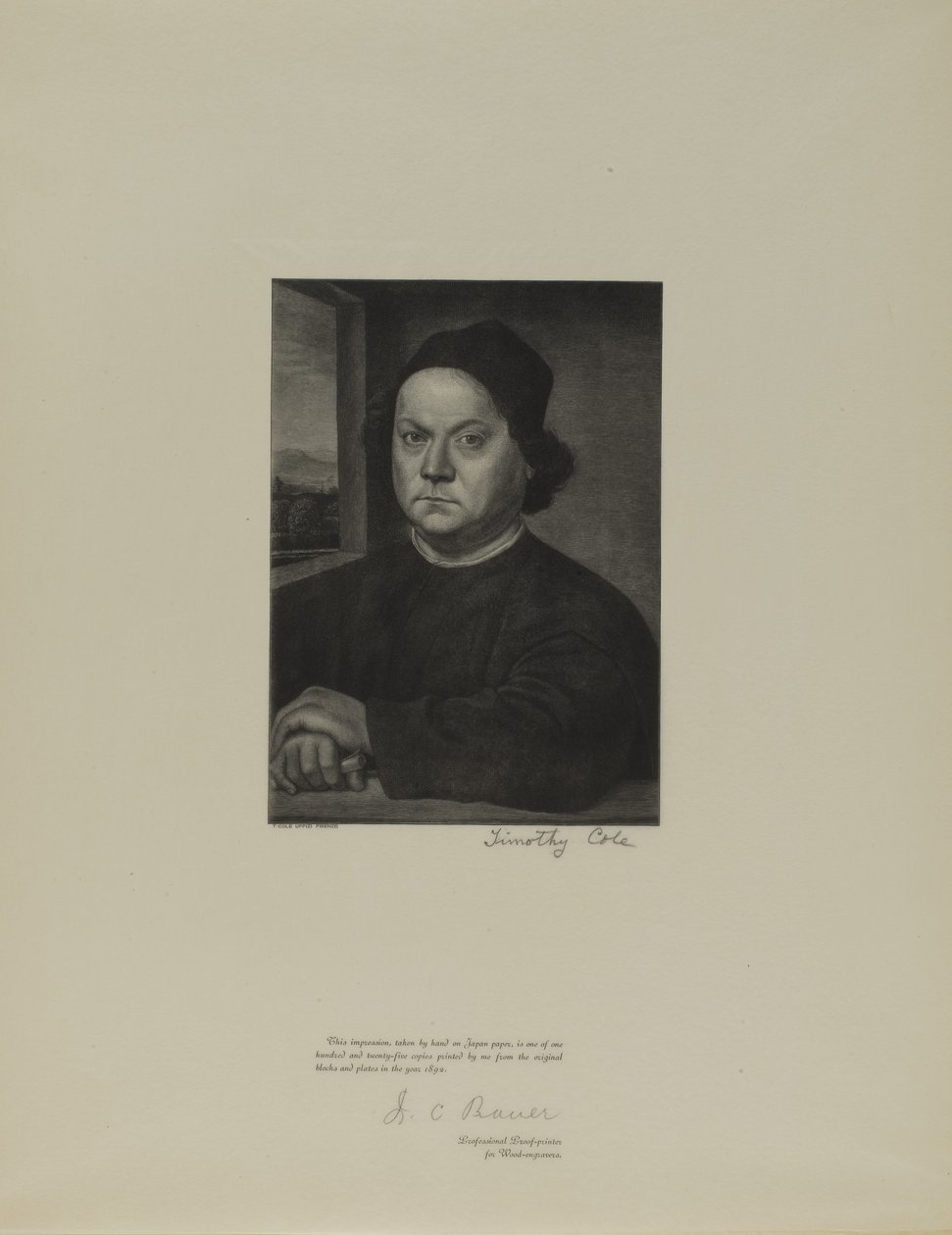 Old Italian Masters by Timothy Cole: Buy fine art print