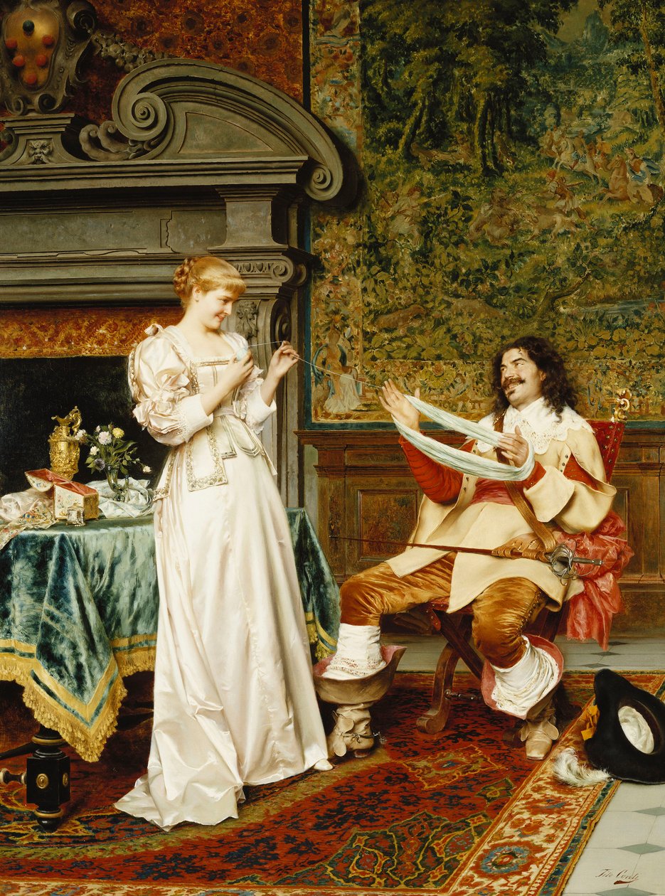 Off Duty by Tito Conti: Highest-quality art reproduction