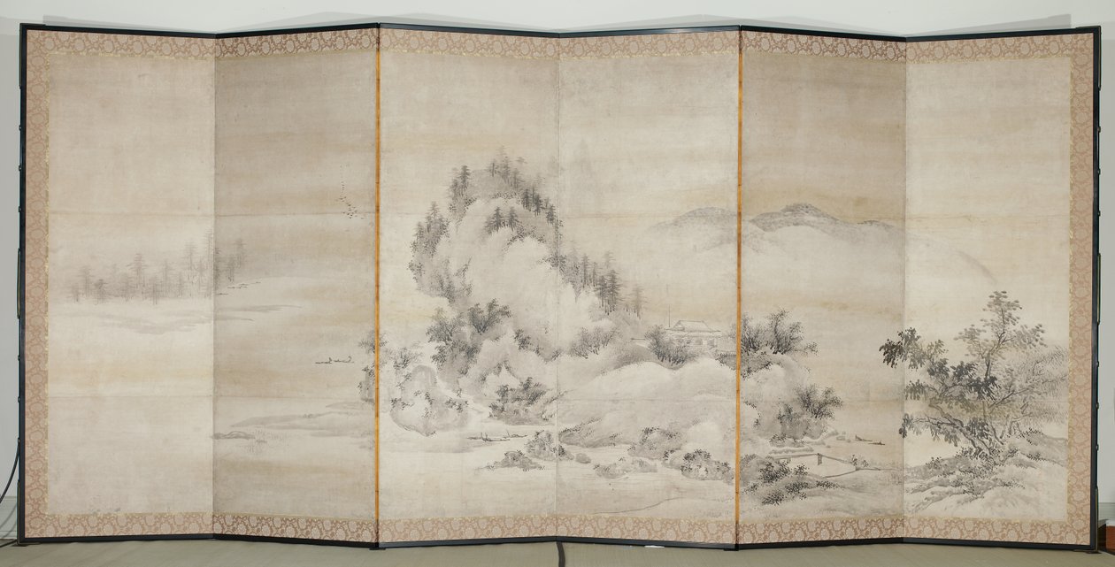 Landscape, early 17th century by Togan Unkoku