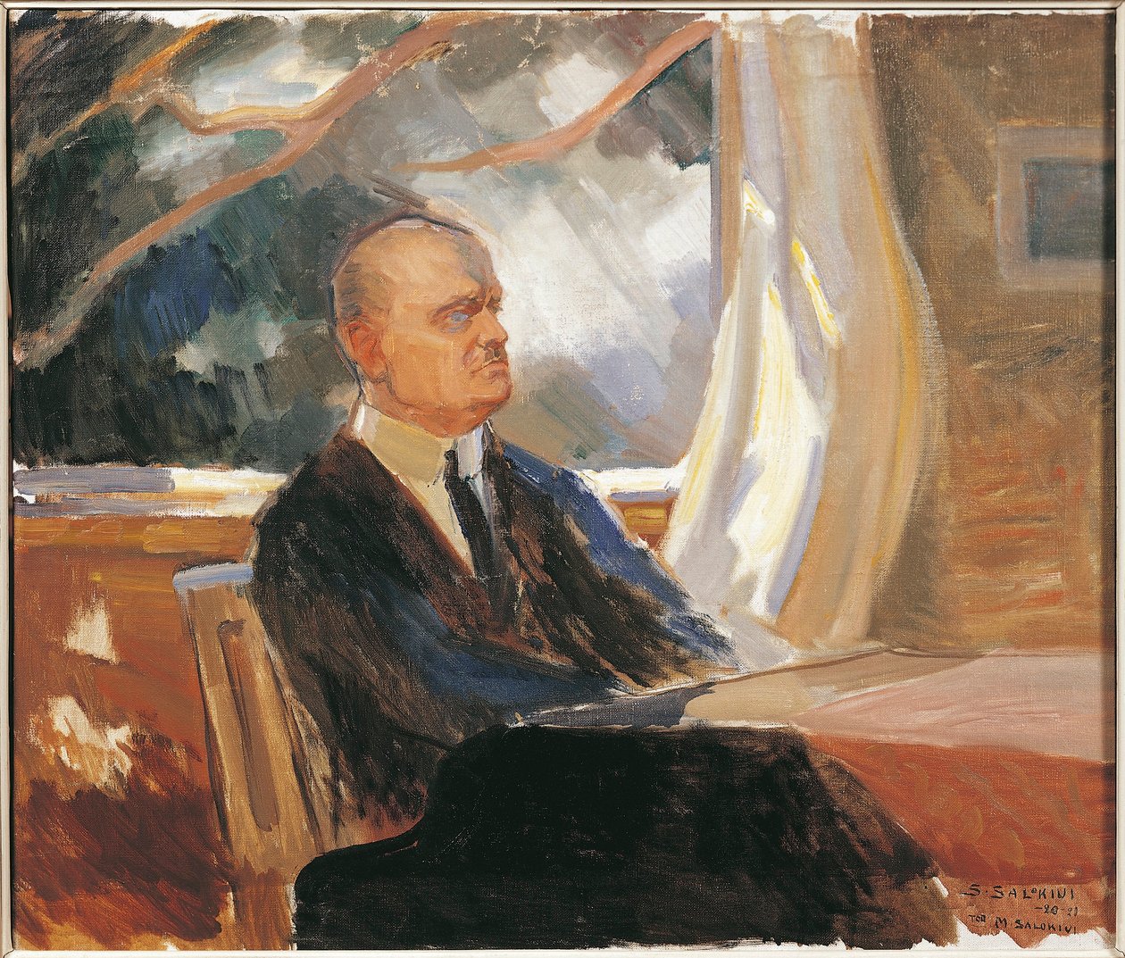 Portrait of Jean Christian Julius Sibelius