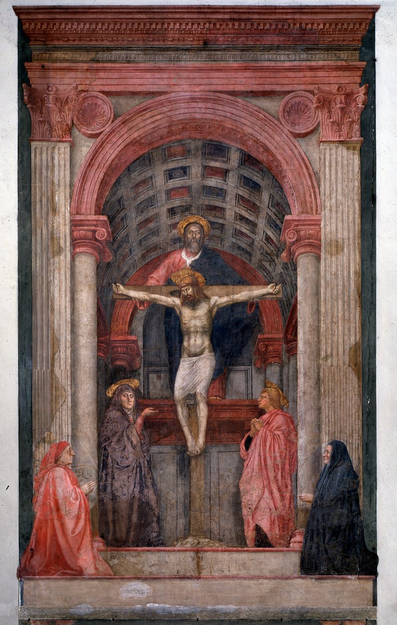 The Trinity with Saint John and the Virgin with Two Donors