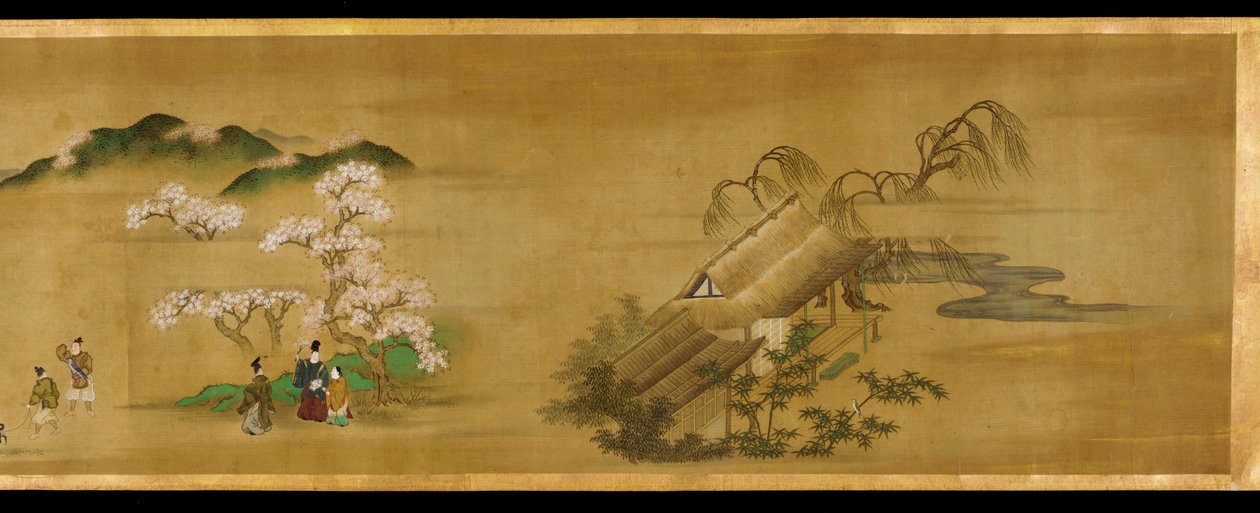 Landscapes of the Four Seasons, Edo period, 17th century