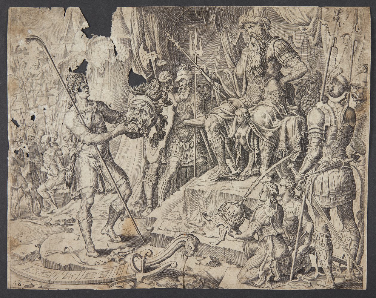 David Severing Goliath's Head