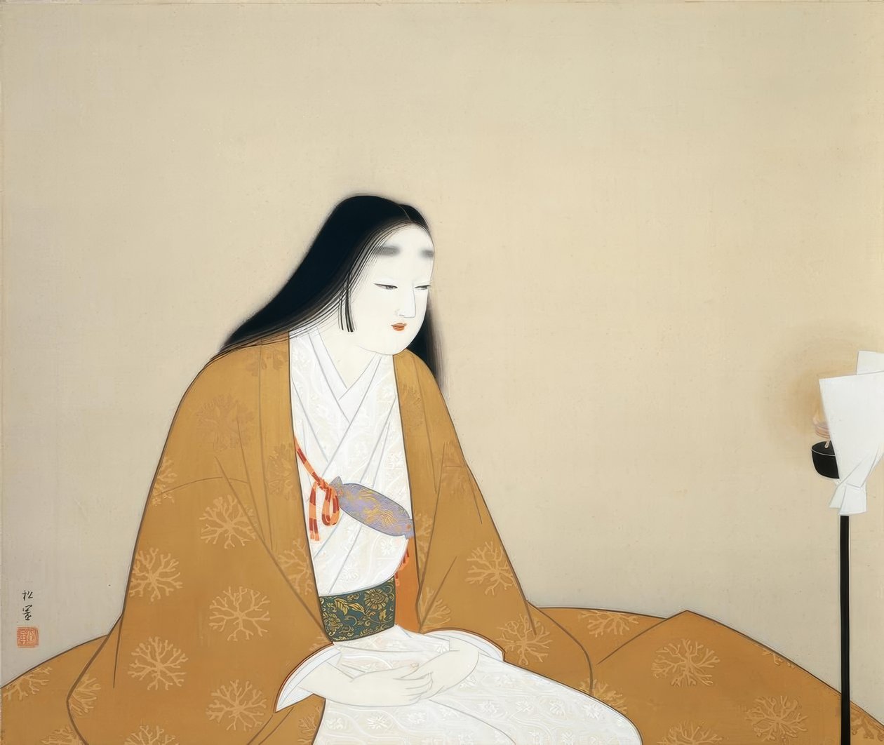 Lady Kusunoki Masashige by Uemura Shoen: Buy fine art prints