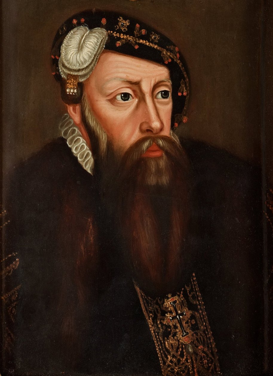 Portrait of King Gustav I of Sweden 1496-1560