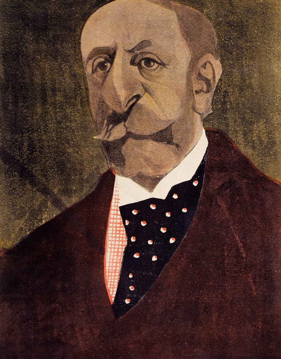 Portrait of Charles Camille Saint-Saens, French composer, pianist and ...