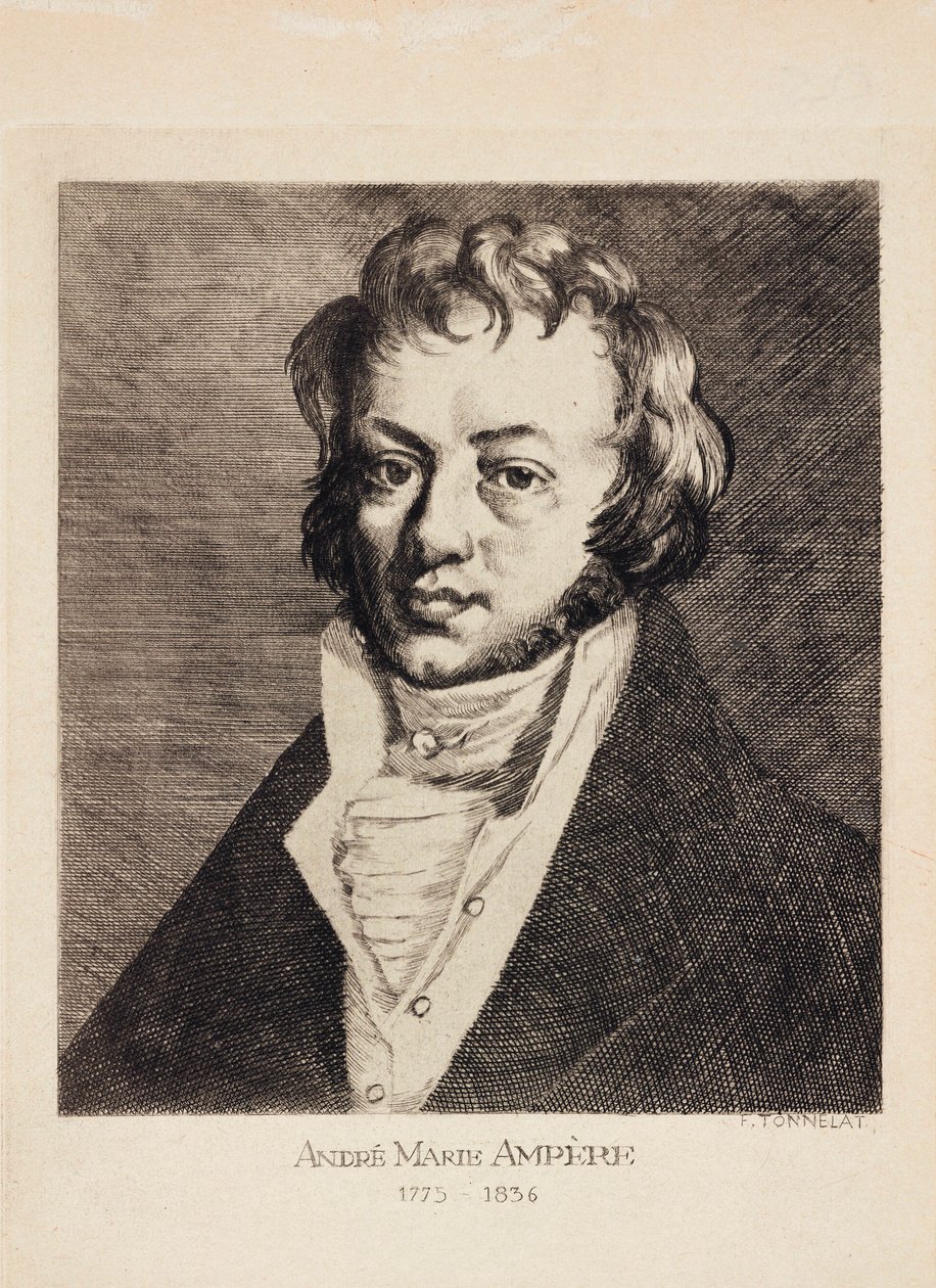Andre-Marie Ampere, French physicist and mathematician
