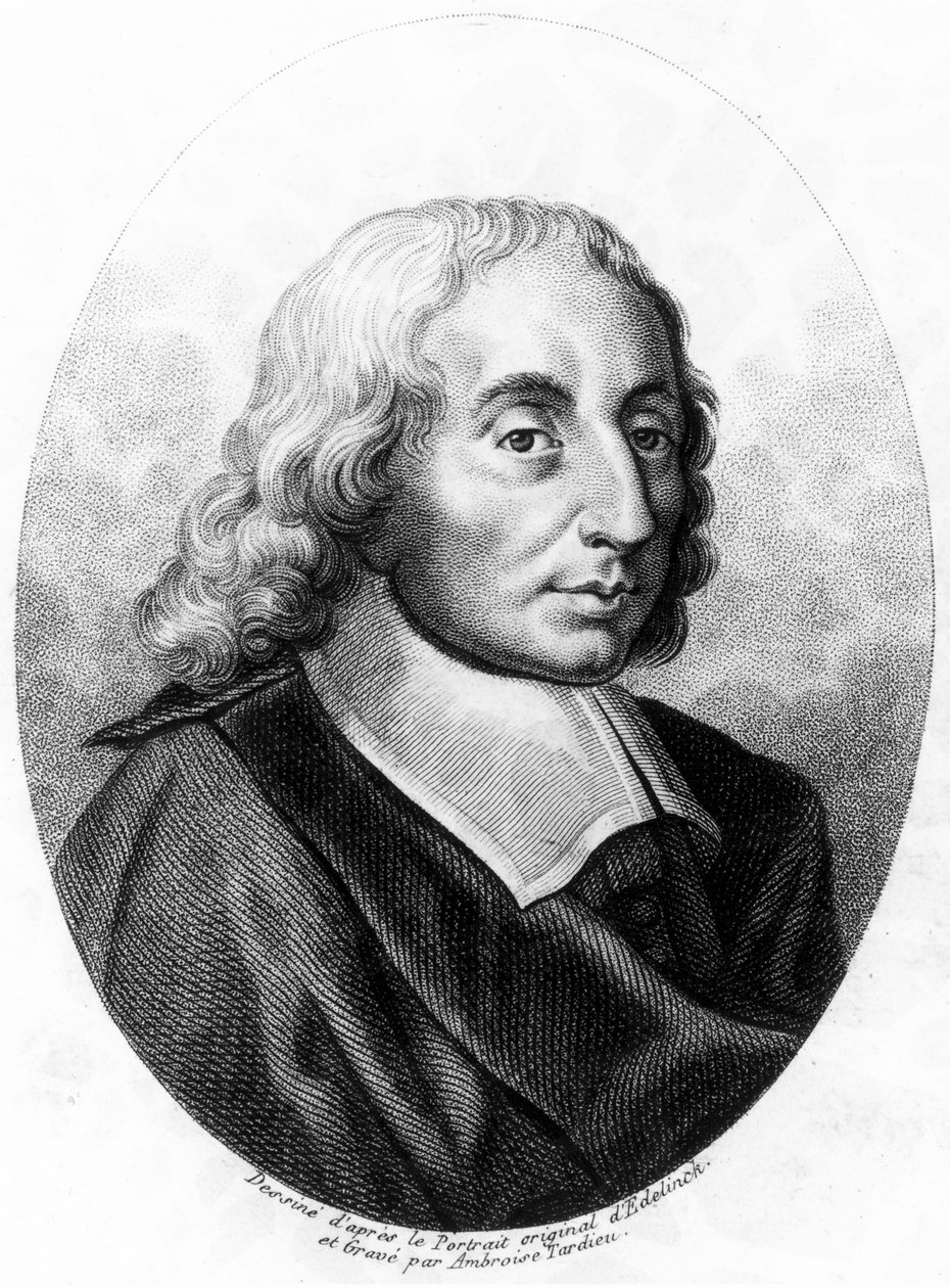 Blaise Pascal, French mathematician, physicist and philosopher