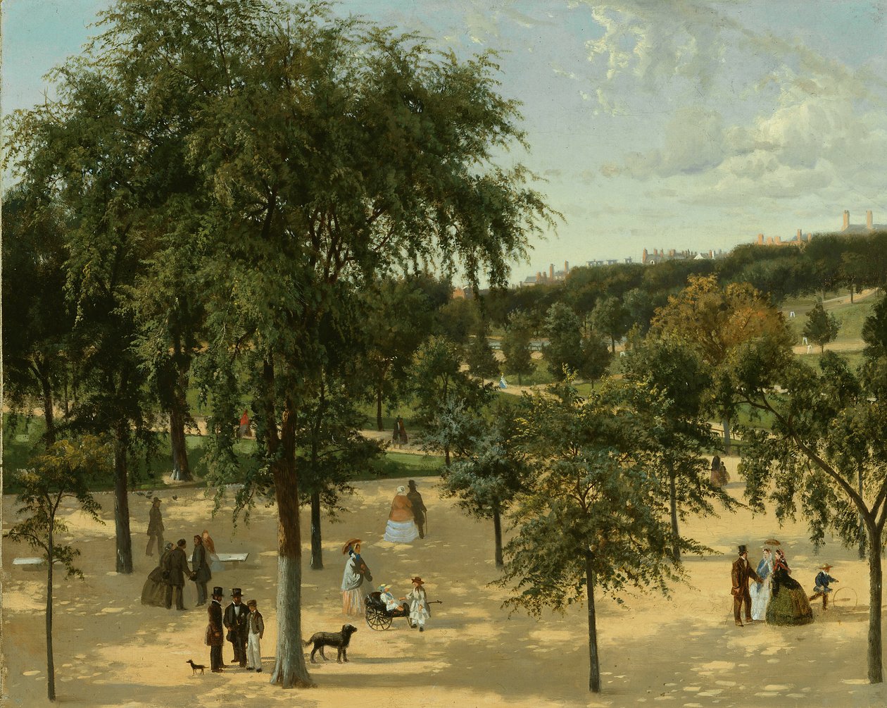 Boston Common by Unbekannt: Premium art reproduction