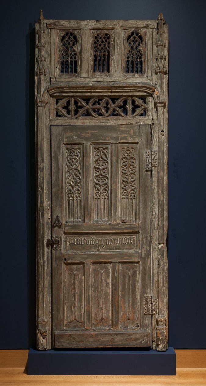 Door and Frame, late 1400s by Unbekannt: Fine art print