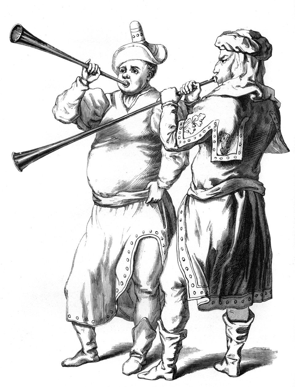 English trumpeters by Unbekannt: Buy fine art print