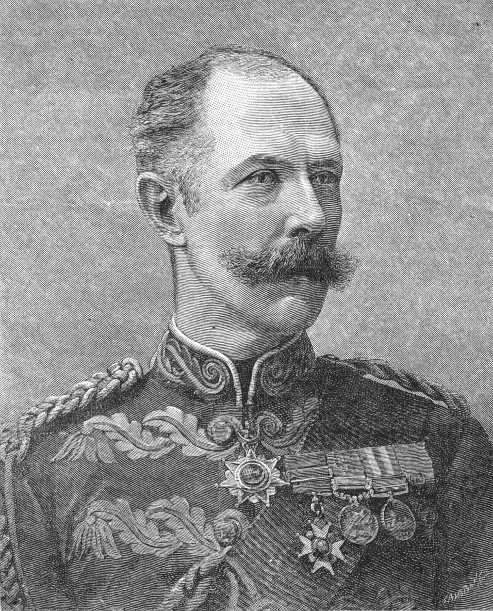 General Sir Herbert Stewart by Unbekannt: Fine art print