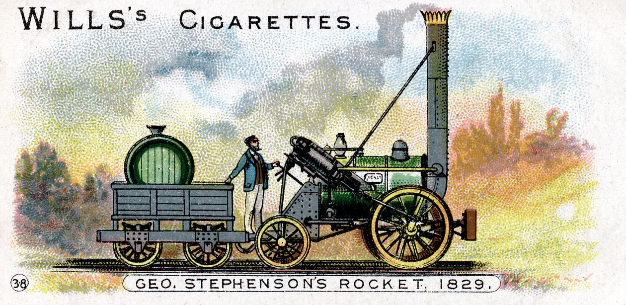 George Stephenson Steam Locomotive The 'Rocket', Locomotive Designed