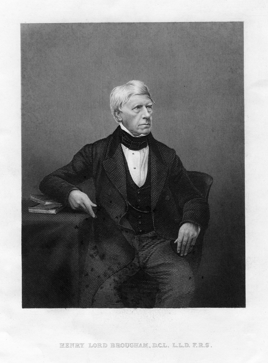 Henry Peter Brougham, Baron Brougham and Vaux, Scottish-born British ...