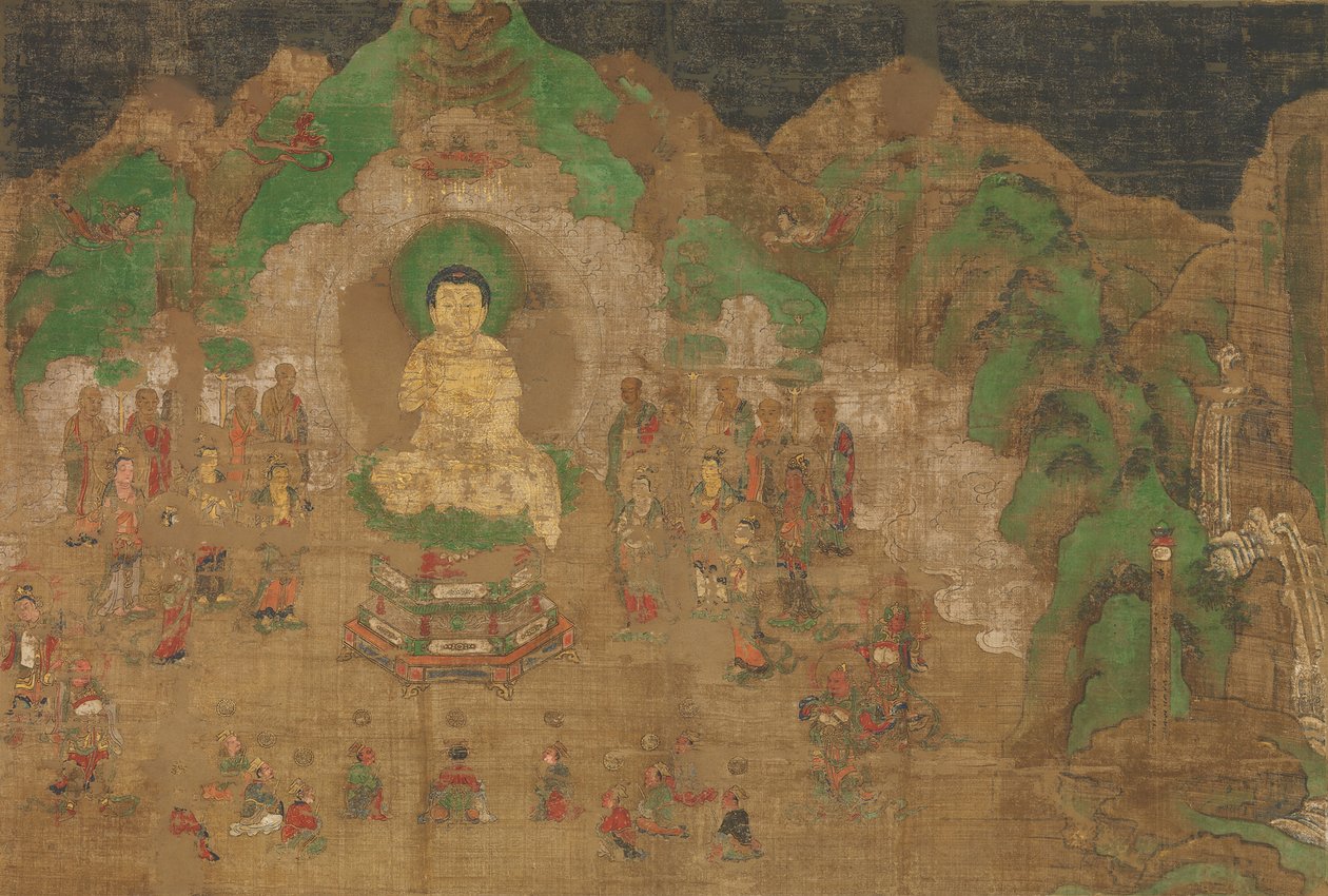 Life of the Buddha: King Bimbisara's Conversion by Unbekannt