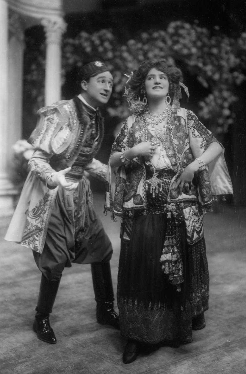 Lily Elsie and Joseph Coyne in The Merry Widow by Unbekannt