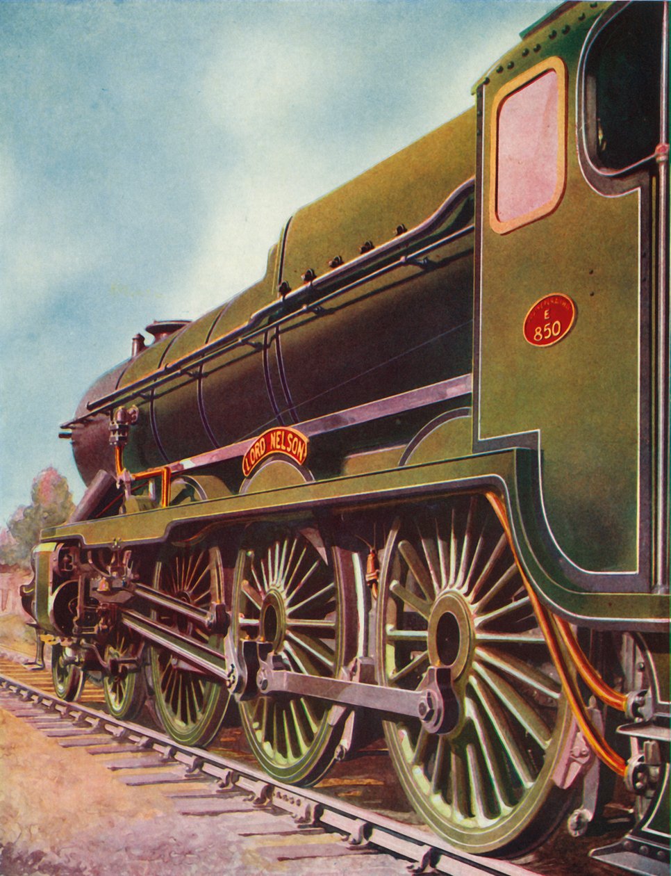 Lord Nelson, One of the Most Powerful Locomotives Owned by the Southern ...