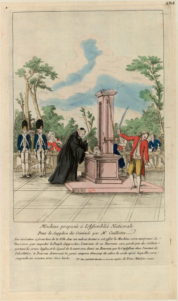 Machine Proposed to the National Assembly for the Execution of ...