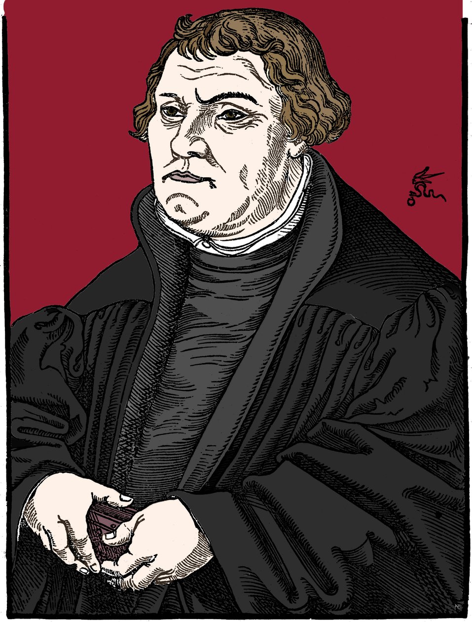 Martin Luther, German Protestant Reformer by Unbekannt