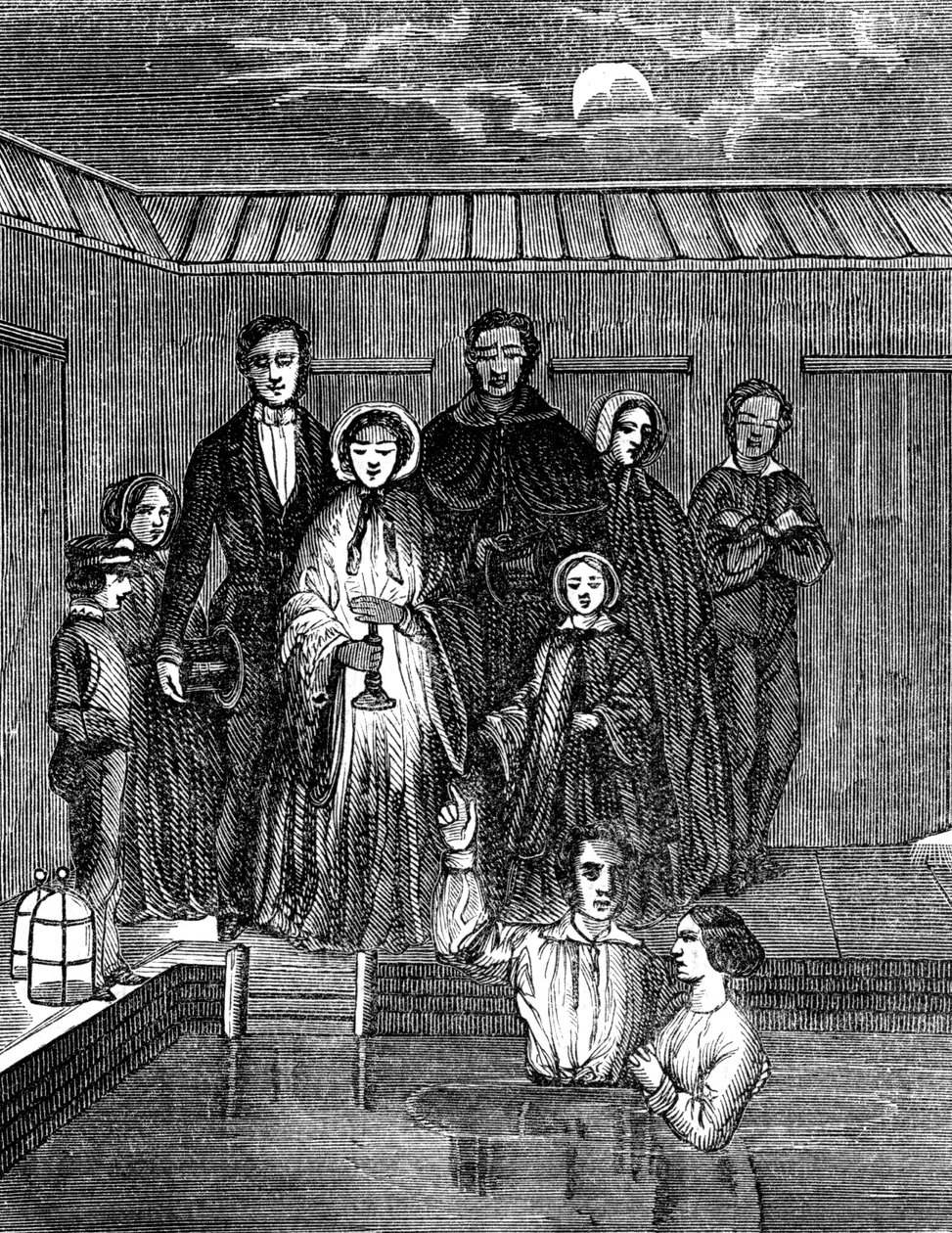 Mormon Baptism Ceremony