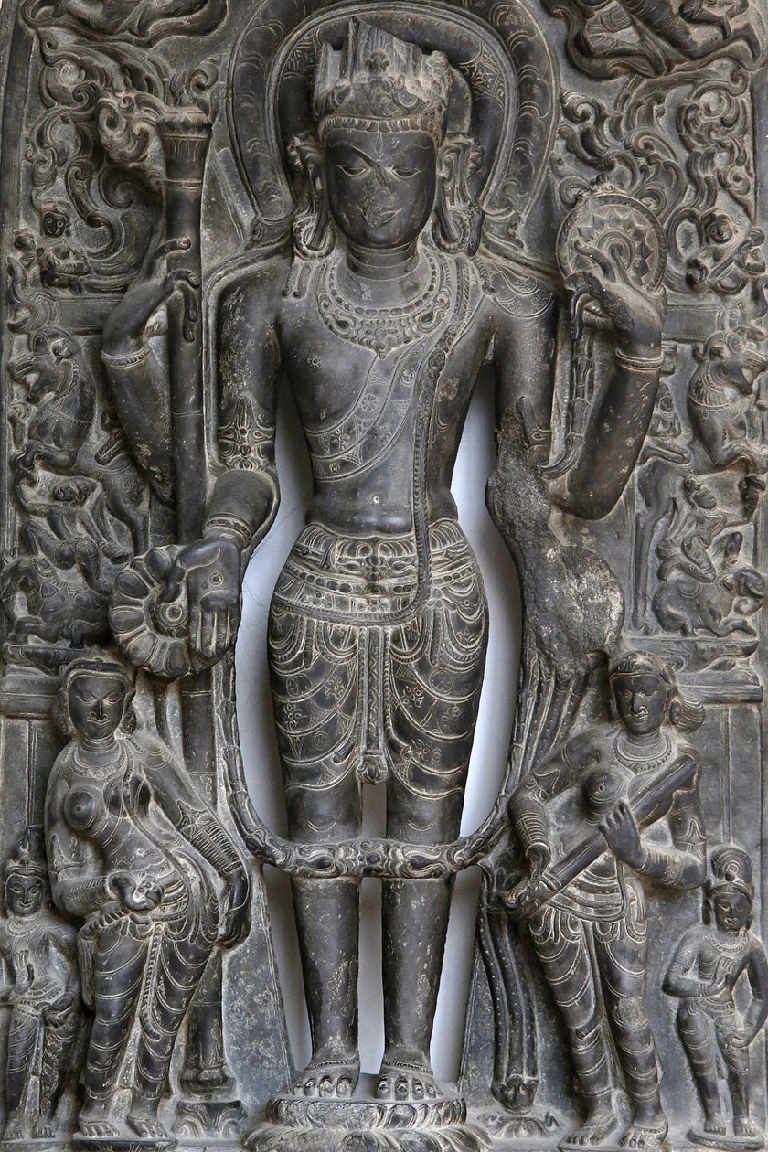 National Museum of India, Delhi. Vishnu. Pala, 9th-10th century A.D ...