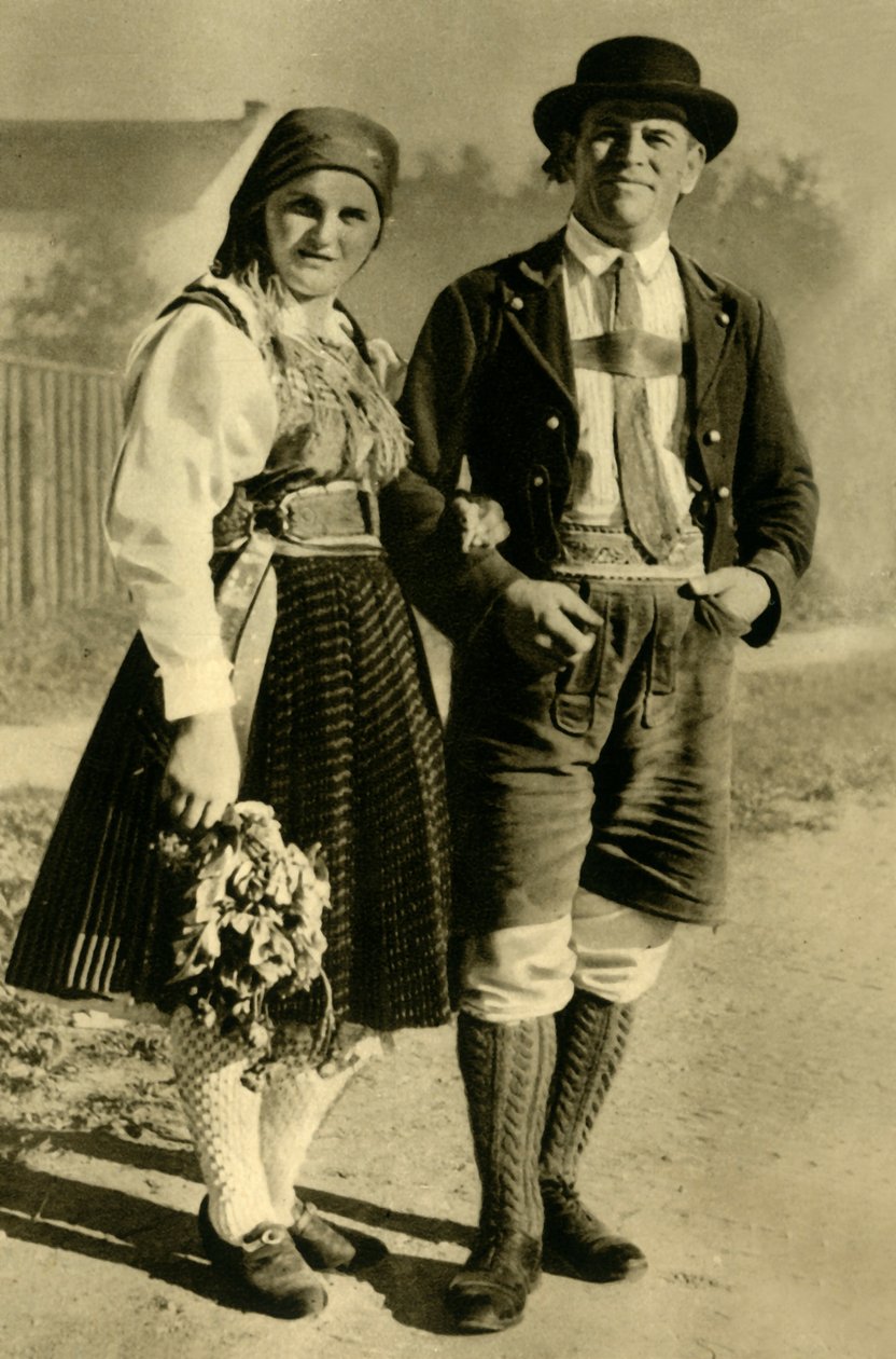 Traditional Austrian People