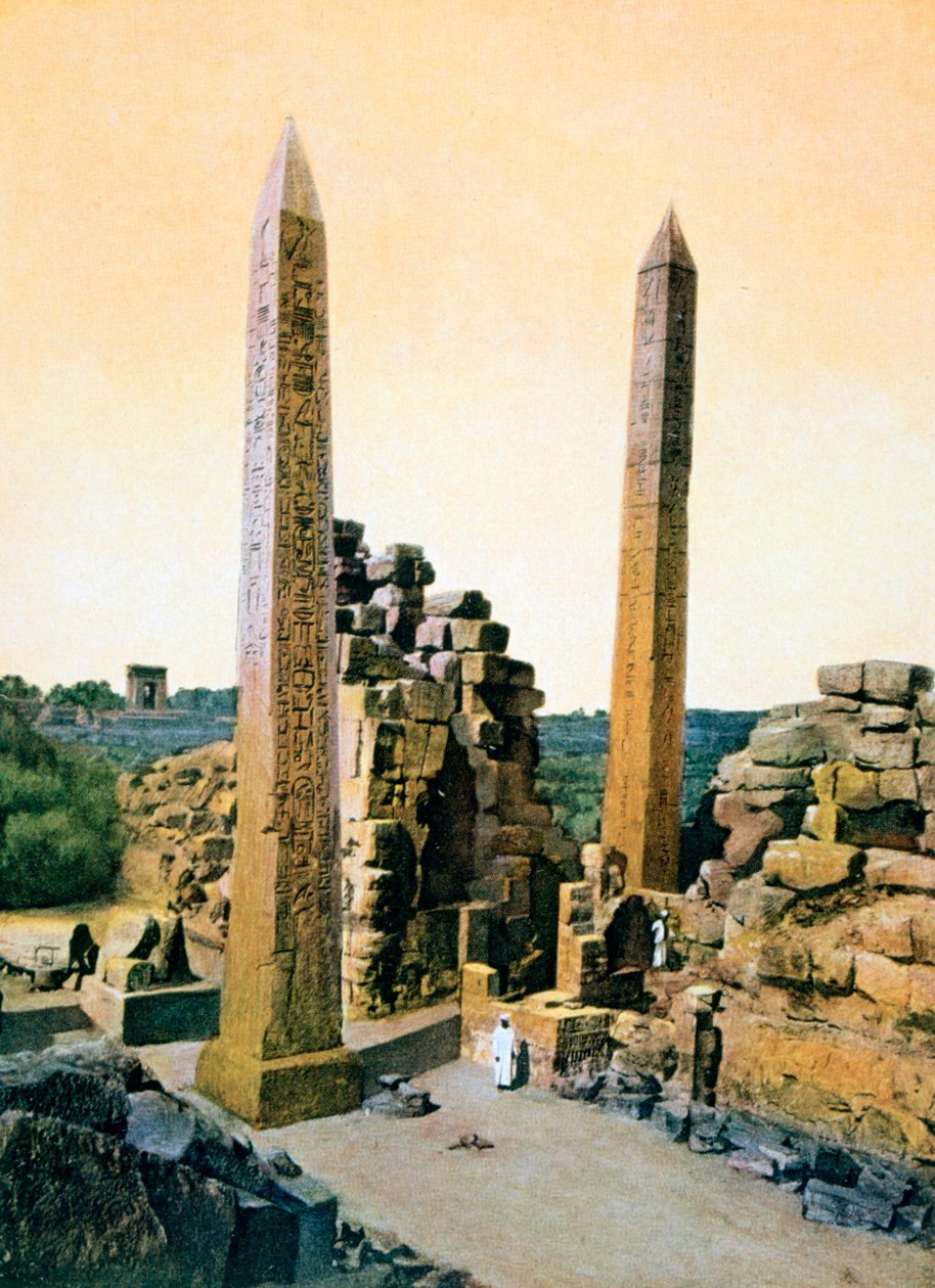 Queen Hatshepsut Obelisk, Temple of Amun, Karnak, Luxor, Egypt
