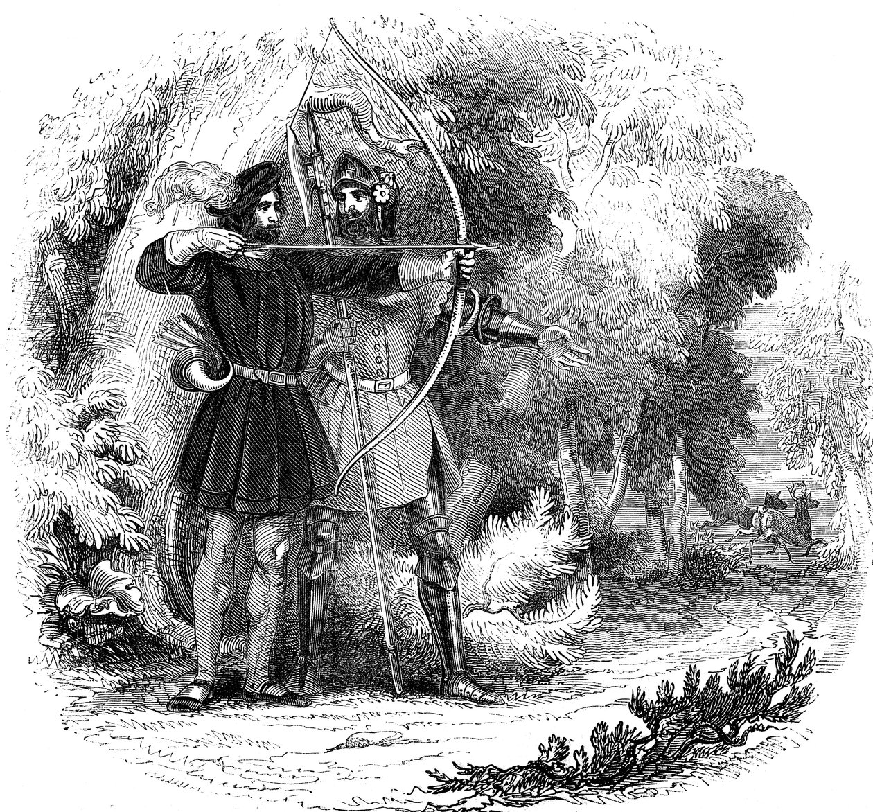 Robin Hood, Legendary English Folk Hero and Outlaw and Champion of the Poor