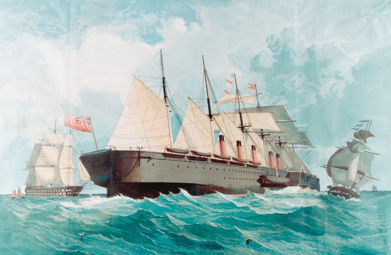 SS Great Eastern, IK Brunel's Great Steam Ship by Unbekannt
