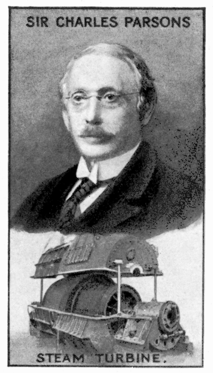 Sir Charles Algernon Parsons, Irish engineer by Unbekannt