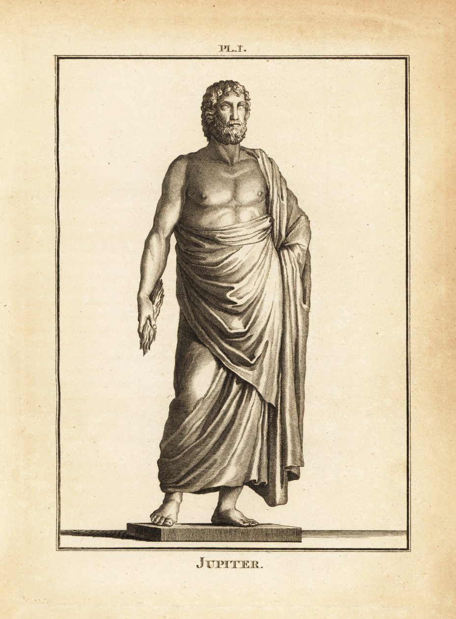 Deus Romano Jupiter Rijksmuseum Van Oudheden Uit De Kunst