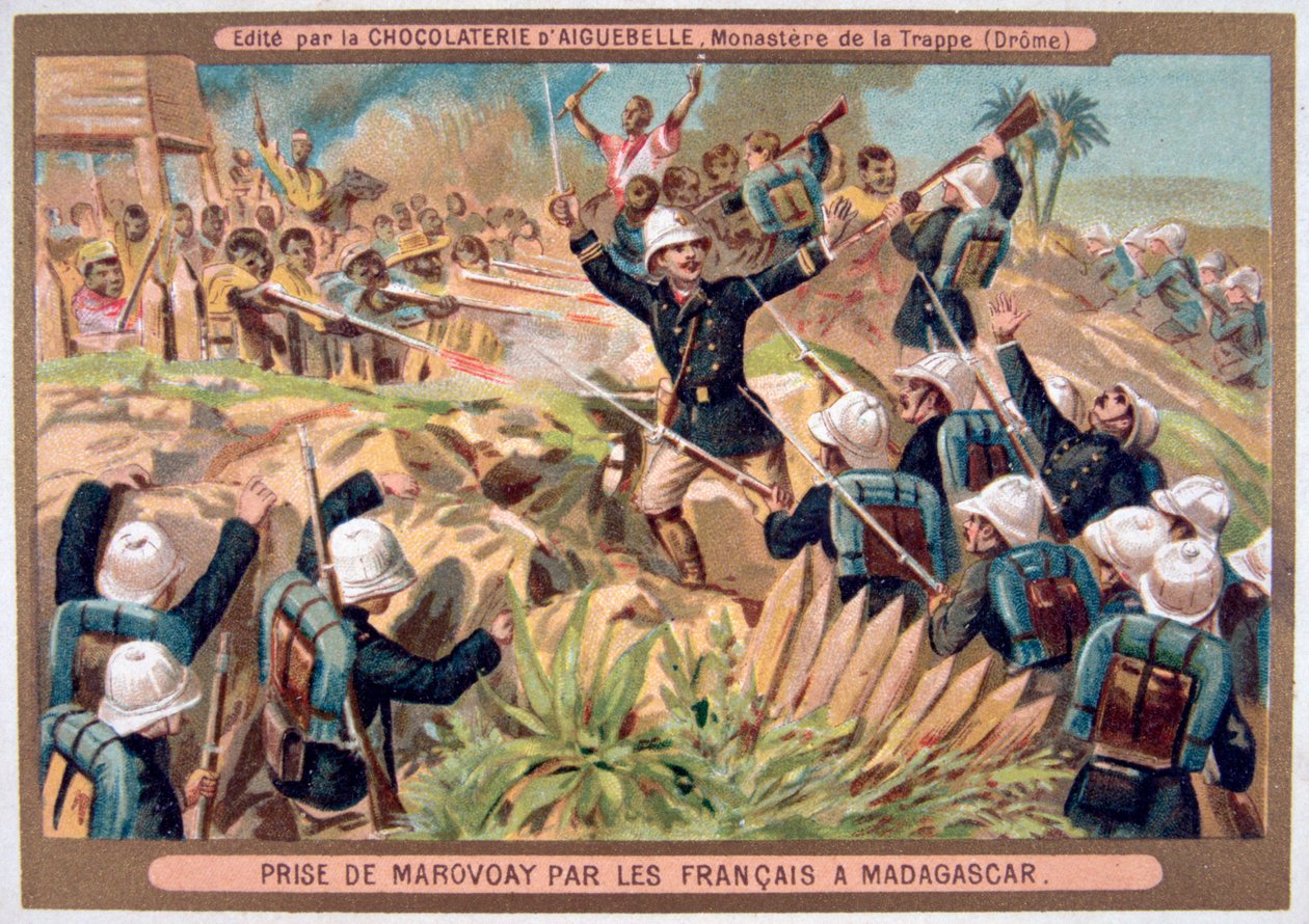 The Capture of Marovoay by the French, Madagascar, 19th-20th century