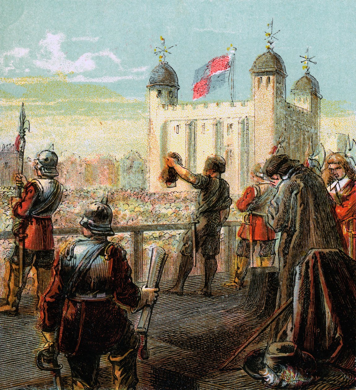 The Execution of Lord Strafford by Unbekannt