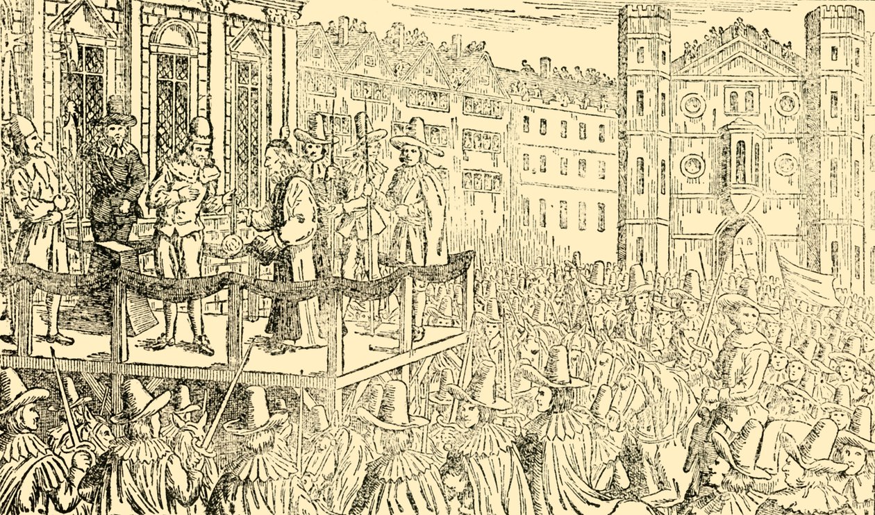 The Execution of Charles I in Whitehall, 30th January 1649