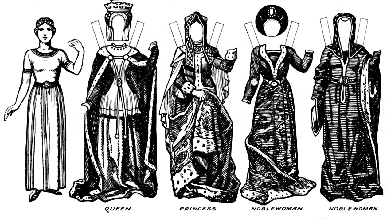 The Gallery of British Costume: The Dresses Worn In Richard III's Reign ...
