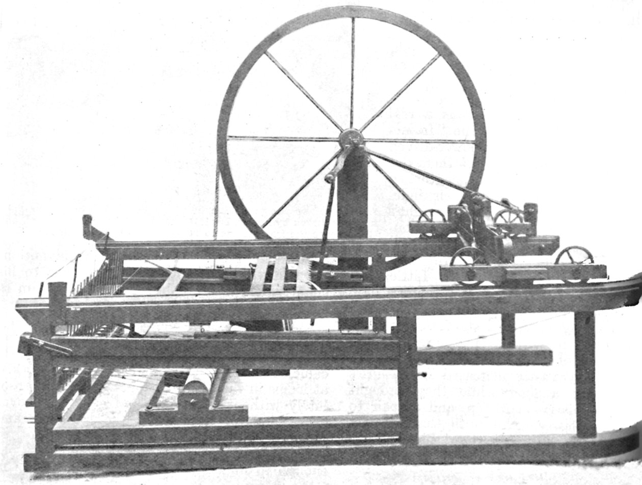 Industrial Revolution Spinning Jenny Modern Replica (1930) Of Compton
