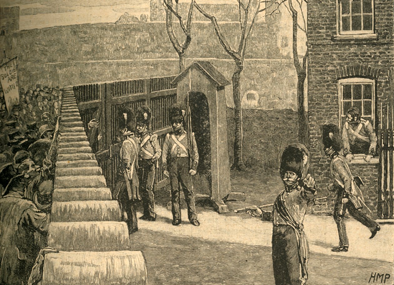 The Mob of Spenceans Summoning the Tower of London