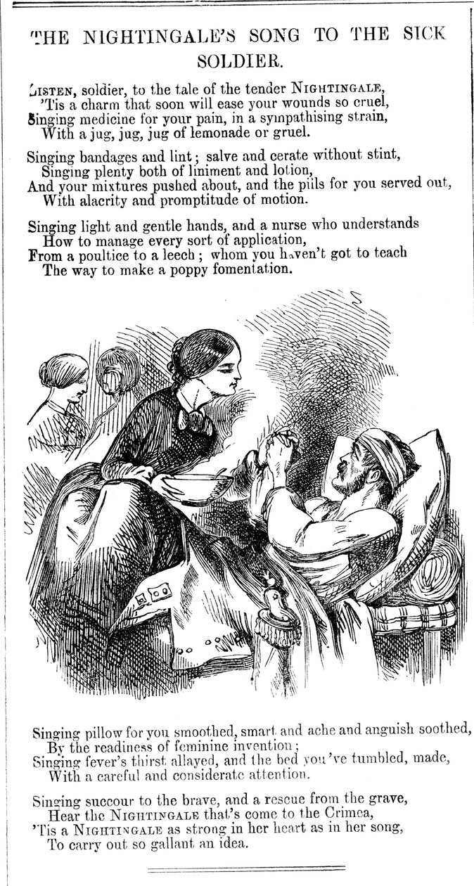 The Nightingale's Song to the Sick Soldier by Unbekannt