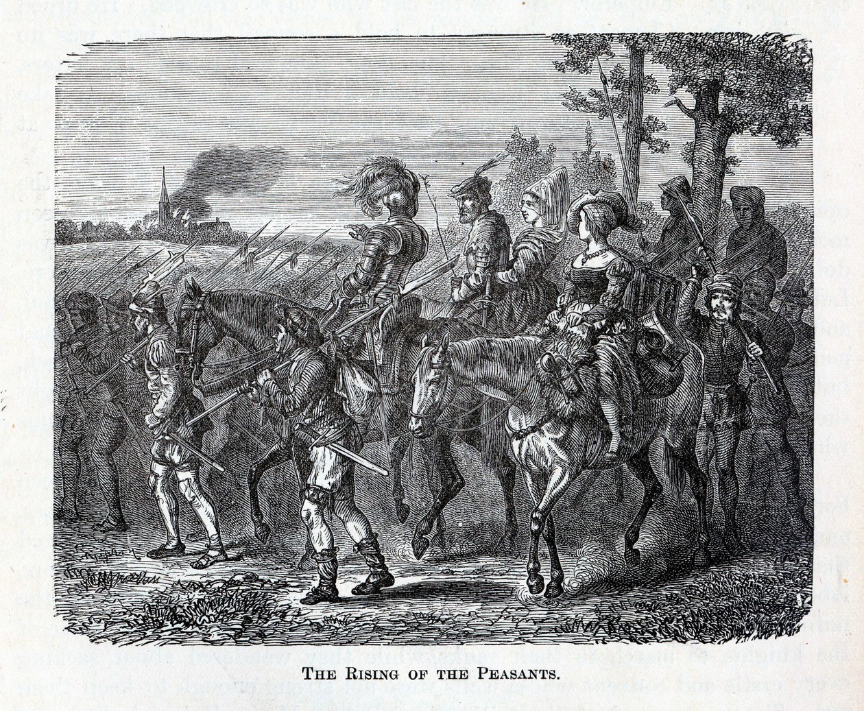 The Rising of the Peasants by Unbekannt: Buy fine art prints